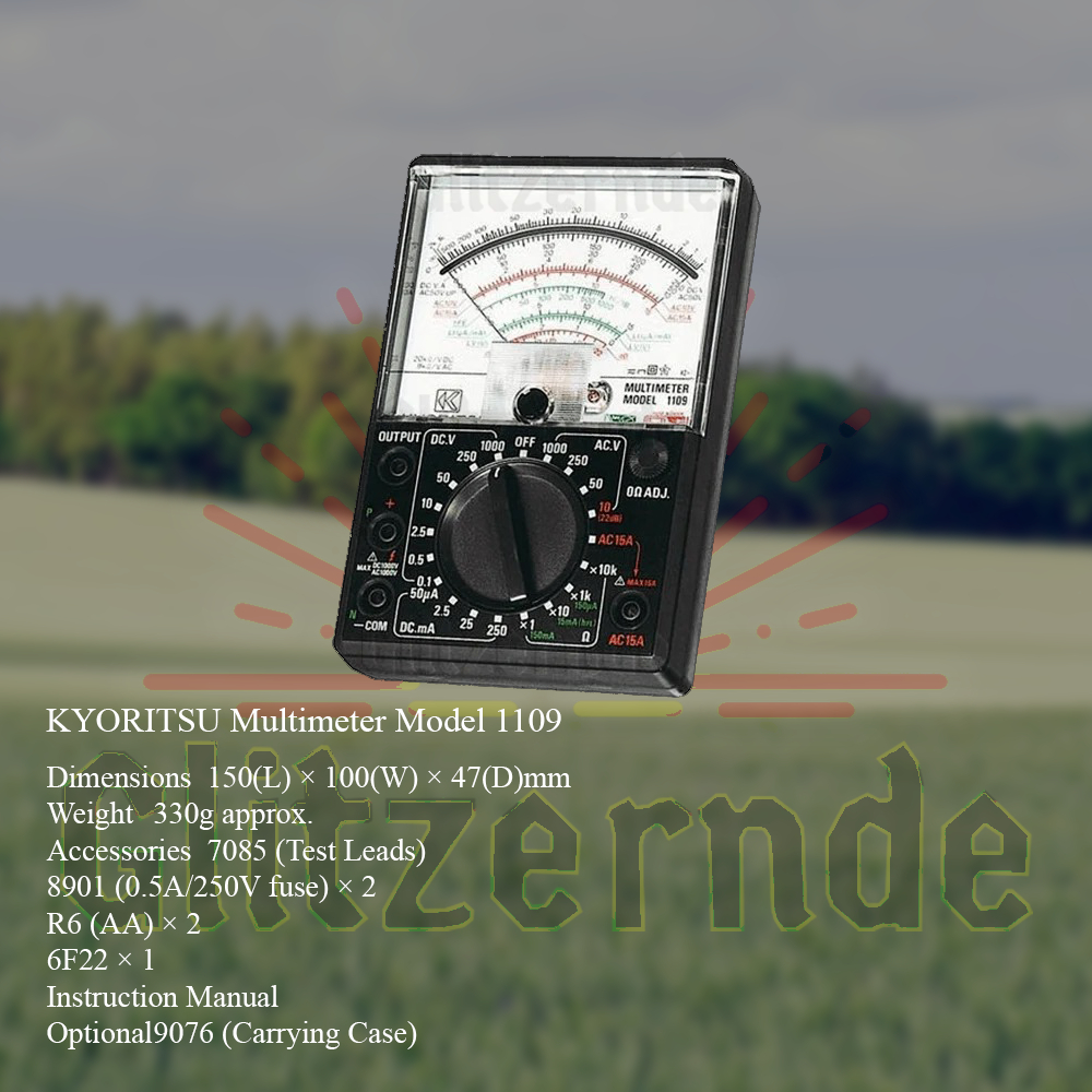 KYORITSU Multimeter 1109 | Shopee Malaysia