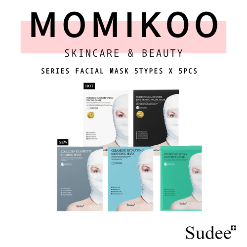 Sudee Series Facial Mask Refine / Whitening / Collagen / Hydrating ...