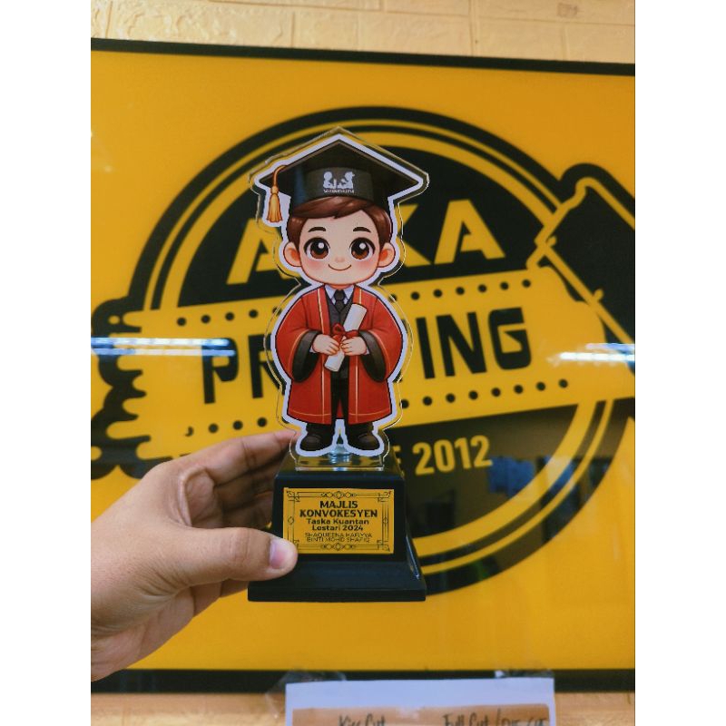 ACRYLIC TROPHY KONVOKESYEN "CUSTOM DESIGN" | TROPHY ANUGERAH ...