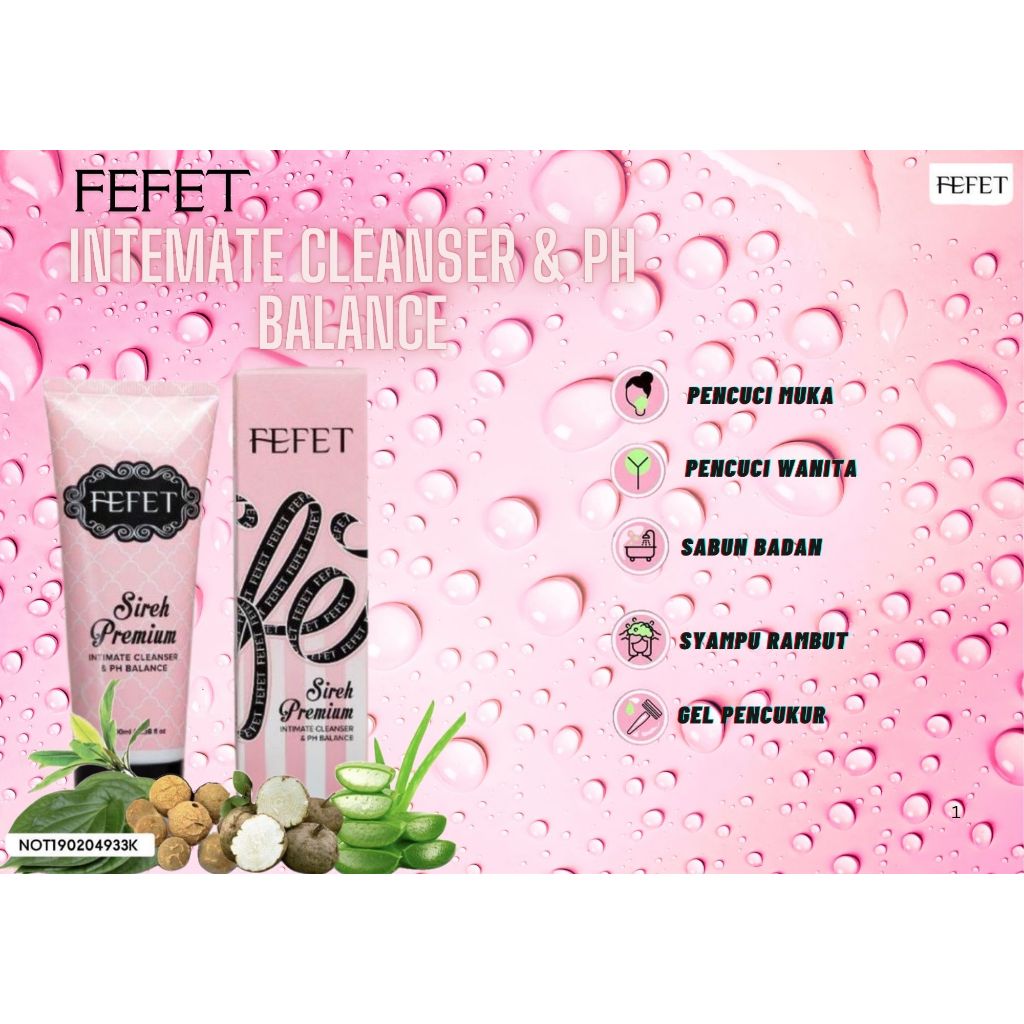 Fast Delivery Fefet Sireh Premium | Fefet Feminine Wash | Shopee Malaysia