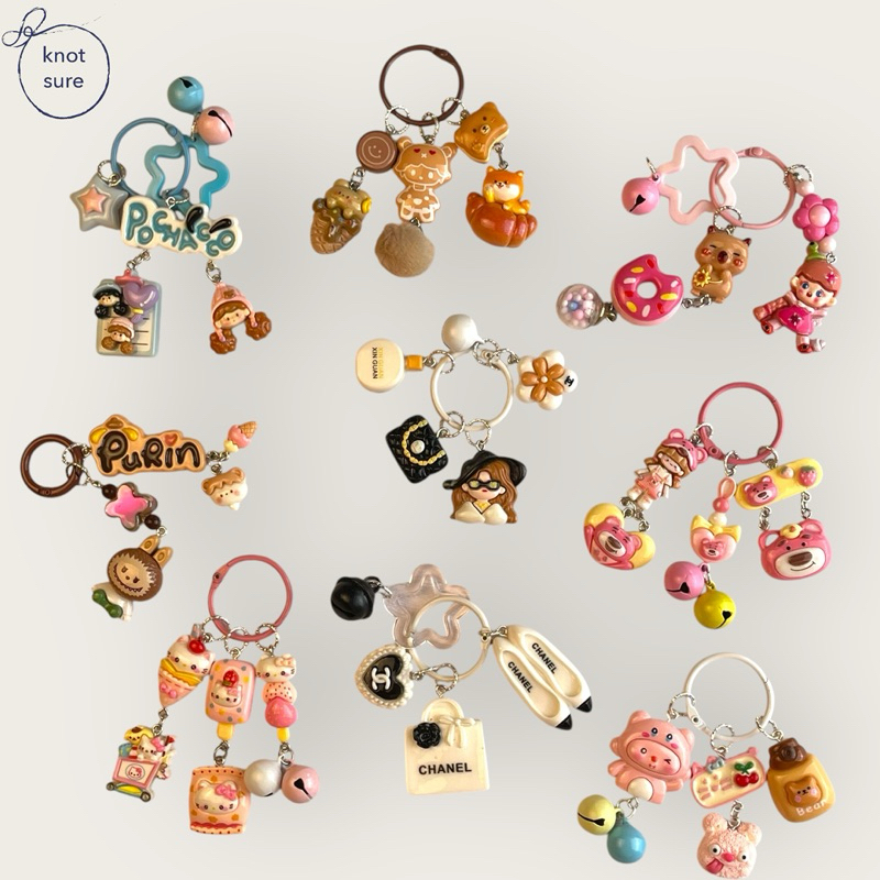 Knotsure Cute Cartoon Charm Buddy Keychain (1 PC) | Shopee Malaysia