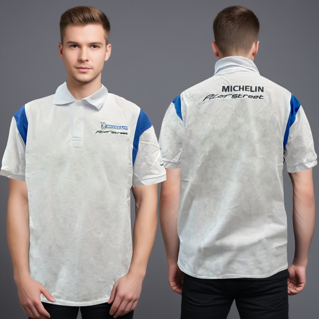 MICHELIN POLO PILOT STREET T-SHIRT 🔴SIZE L | Shopee Malaysia