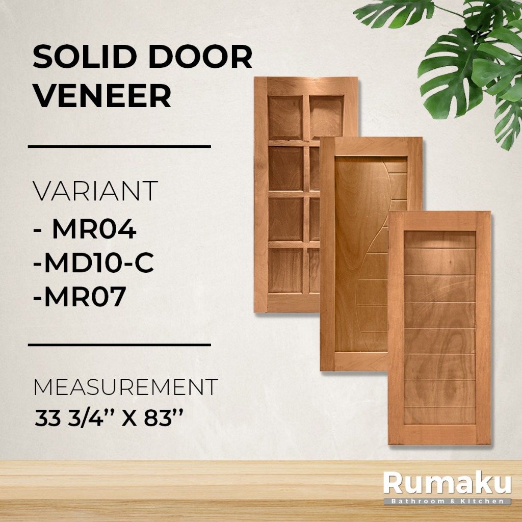 Wooden Door Veneer Door Size 33'' 3/4 X 83'' Door Natural Wood Colour ...