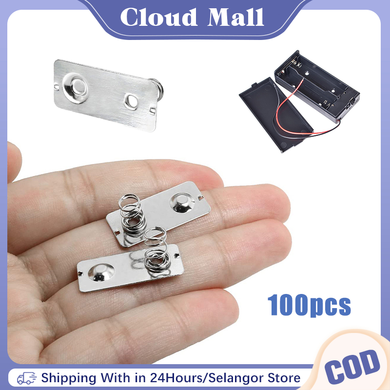 100Pcs Battery Spring Contact Plate 20mm x 9mm | Shopee Malaysia