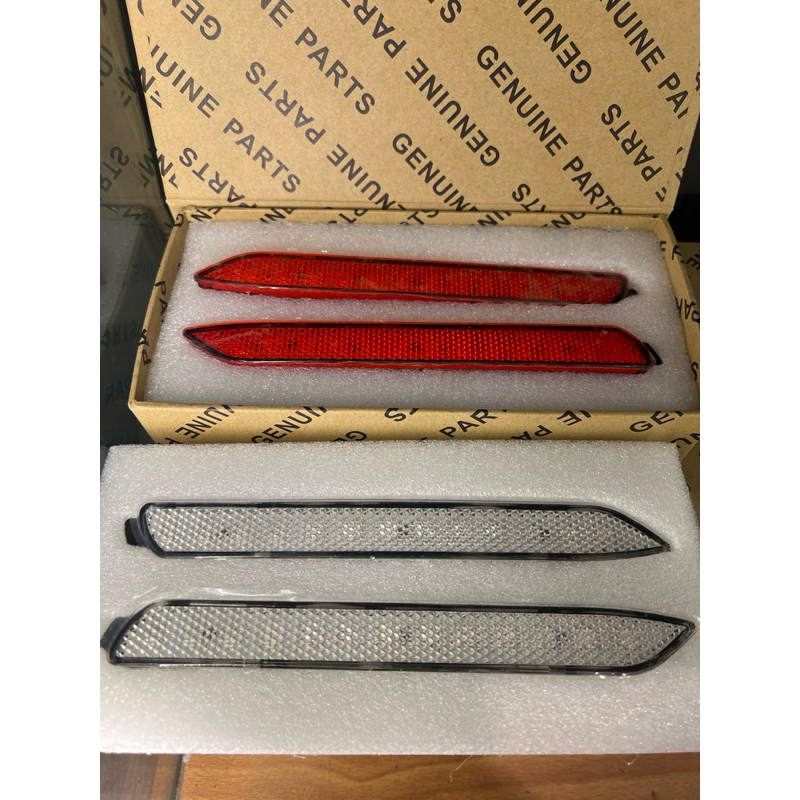 Toyota Camry 2008-2012 ACV40 rear bumper reflector LED white Red one ...