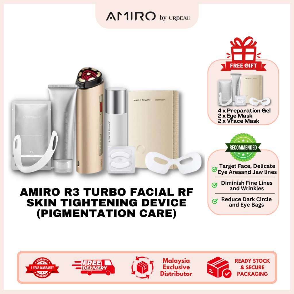 AMIRO R3 Turbo Facial RF Skin Tightening Device - Pigmentation Set "Chinese Version" | Shopee ...