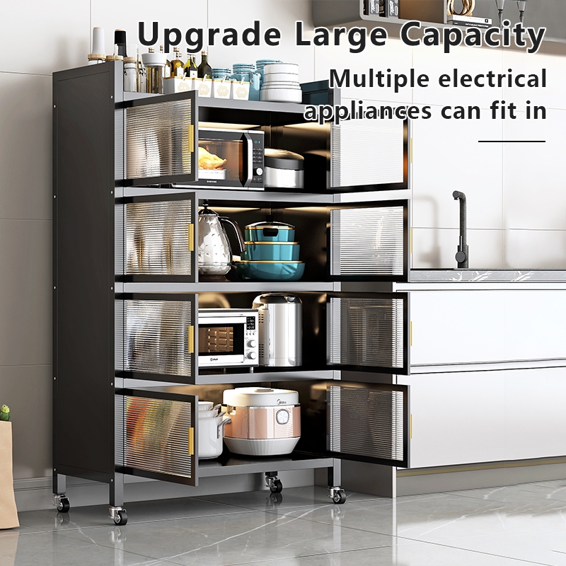 Rak Dapur Kabinet Kitchen Cabinet Rack Kitchen Organizer Storage Rack ...