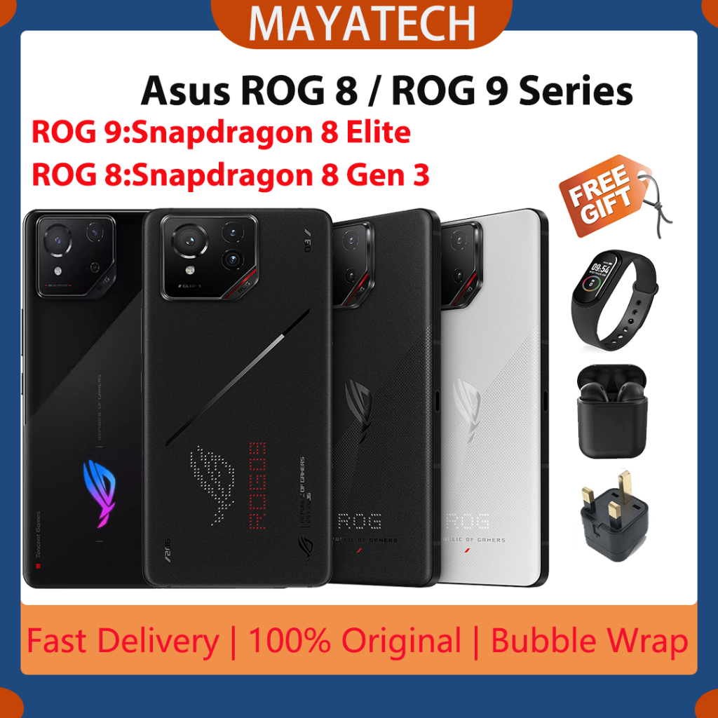 【Global】Asus ROG 9/Asus ROG 9 Pro Snapdragon 8 Elite/Asus ROG 8 Pro/Asus ROG 8 Snapdragon 8 Gen ...