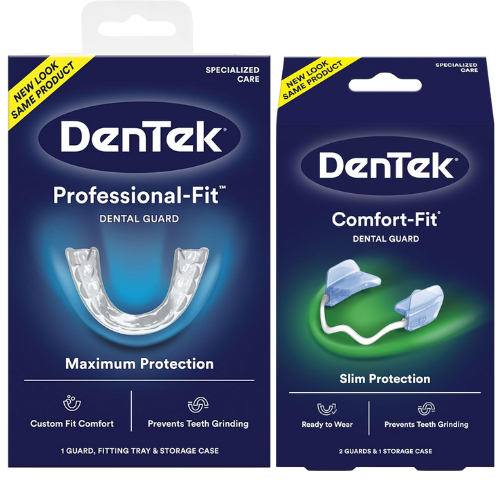 DenTek Mouth Guard for Nighttime Teeth Grinding Professional-Fit Dental ...