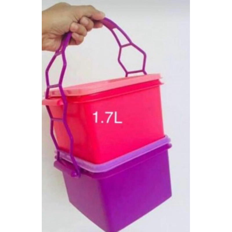 Tupperware Double Deep with carolier | Shopee Malaysia