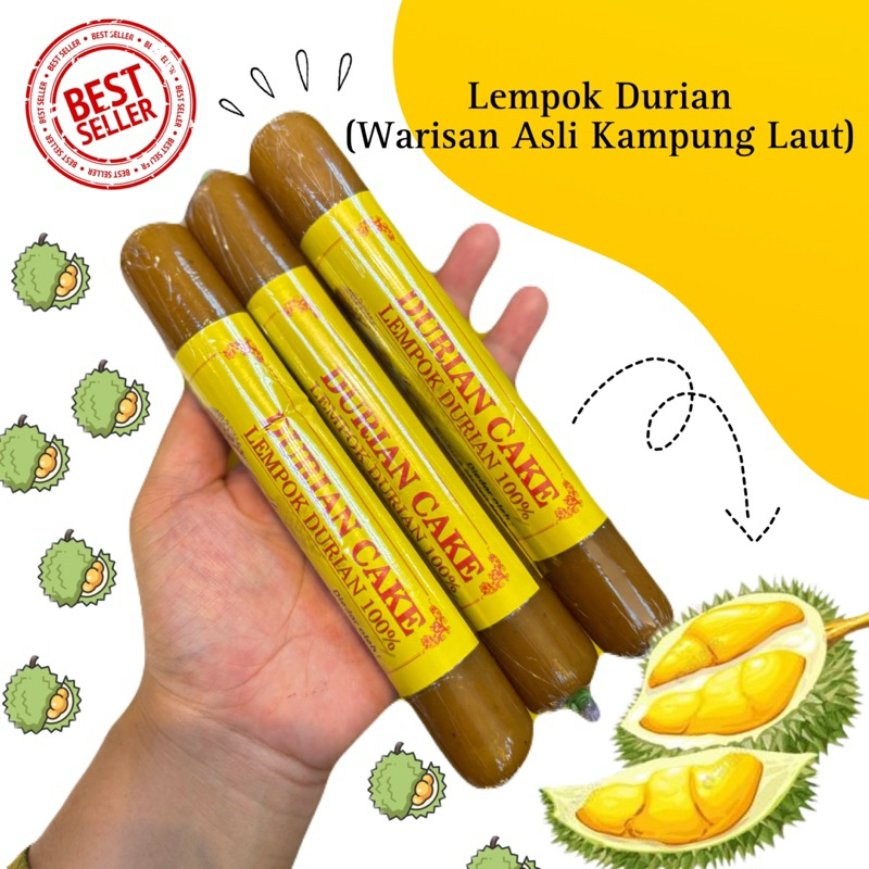 LEMPOK DURIAN 100💯 RASA DURIAN | Shopee Malaysia