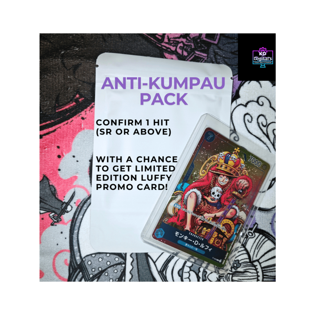 ANTI KUMPAU PACK ONE PIECE TCG | CONFIRM SR AND ABOVE | (ORIGINAL BANDAI) | Shopee Malaysia
