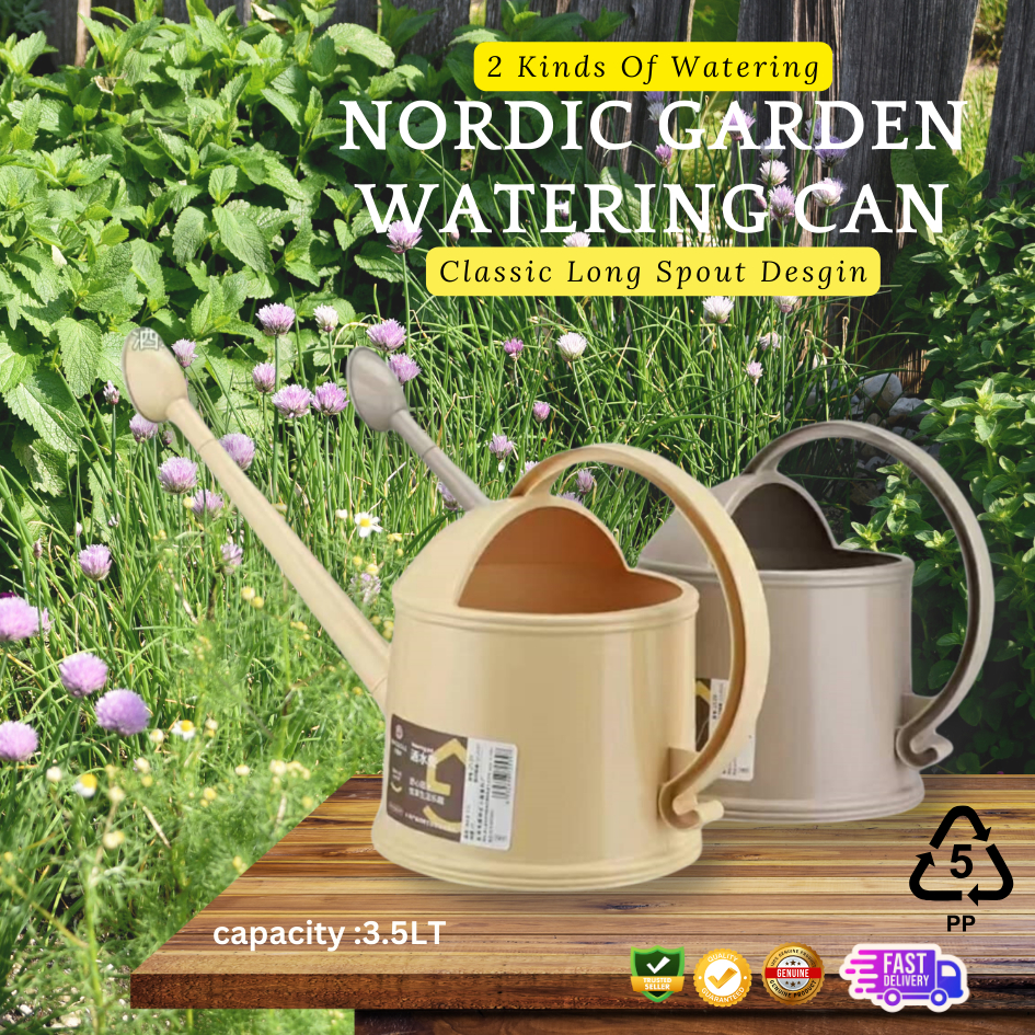 ELEGANT NORDIC GARDEN WATERING CAN/LONG SPOUT WATERING CAN/CEREK ...