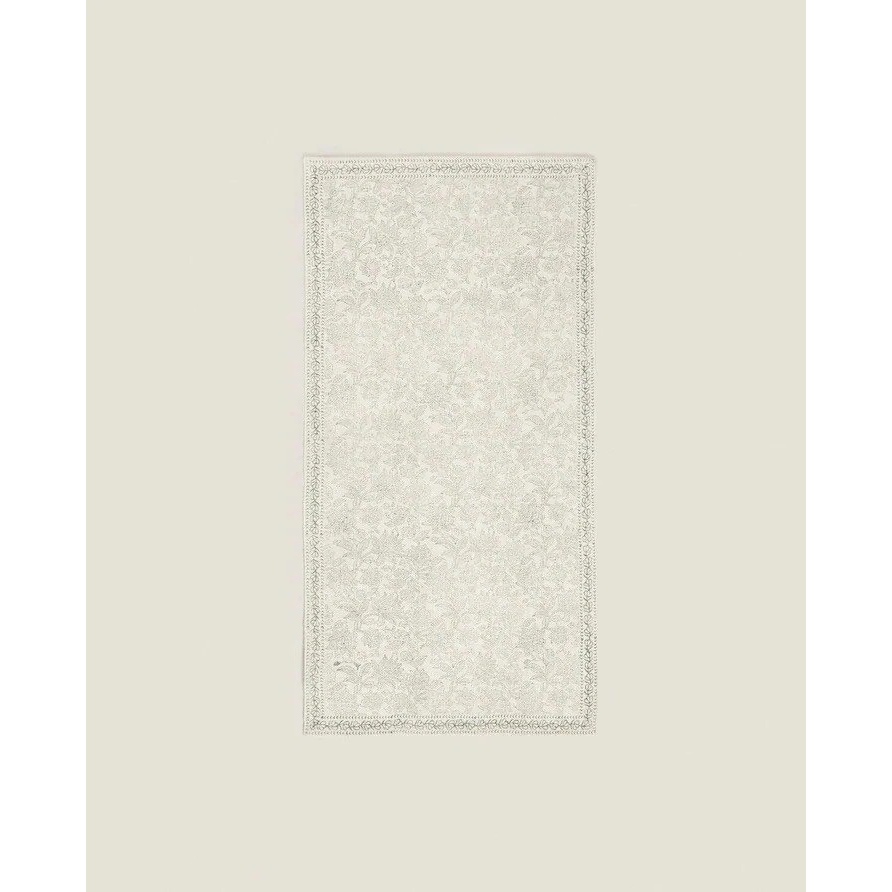 [READYSTOCK] Zara Home Floral Runner Rug | Shopee Malaysia