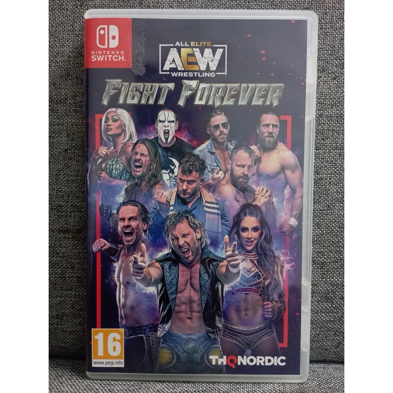 AEW Fight Forever (Nintendo Switch) (Used) (Physical) | Shopee Malaysia