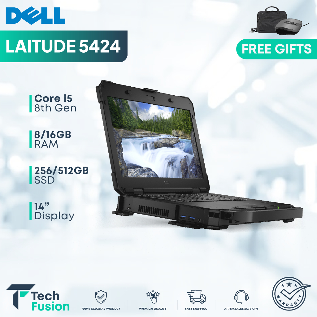 Dell Latitude 5414 5424 7212 Rugged | Core i5-6th 7th 8th Gen | 16 GB ...
