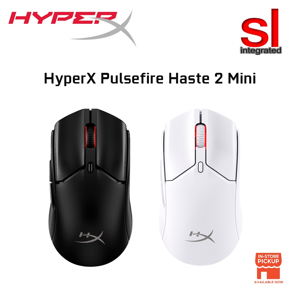 Hyperx Pulsefire Haste 2 Mini Wireless Mouse (Black/White) | Shopee ...