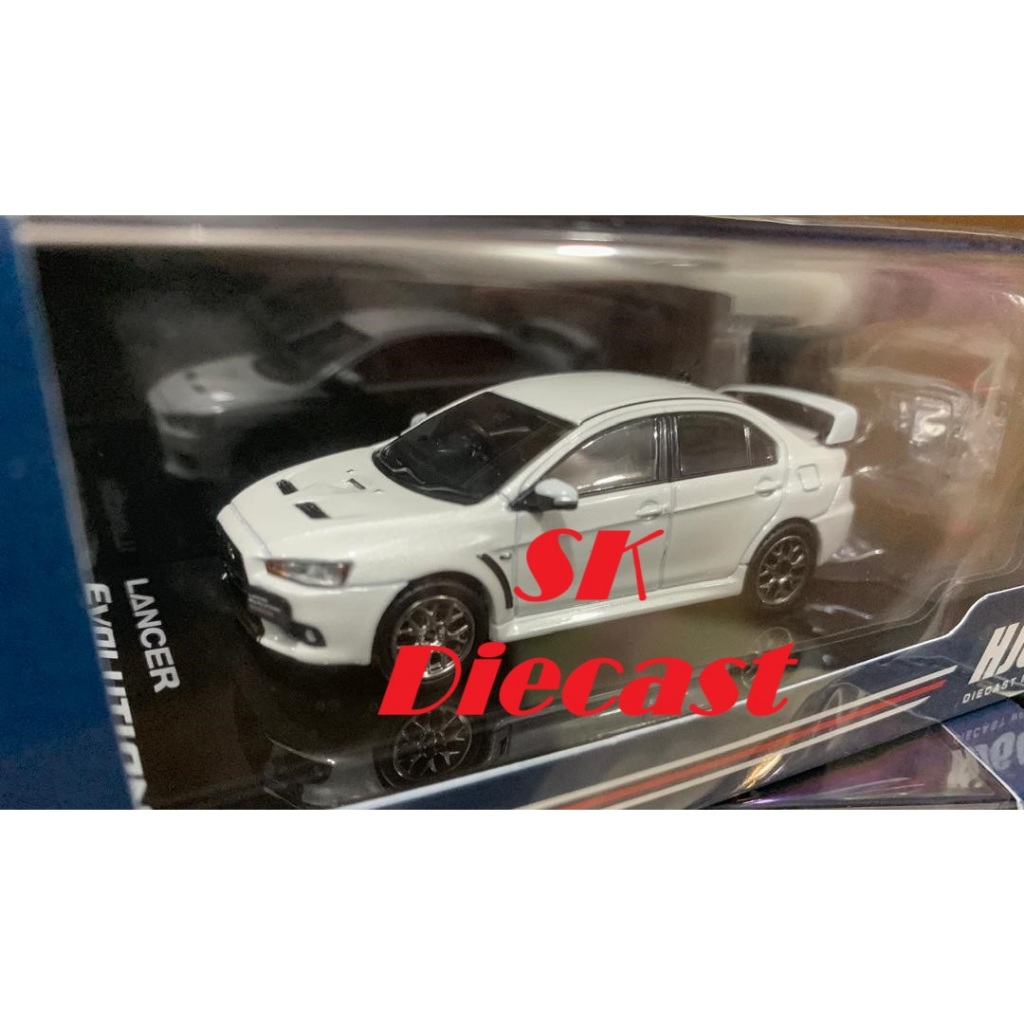 Hobby Japan 1/64 MITSUBISHI LANCER EVOLUTION Ⅹ FINAL EDITION WITH ...
