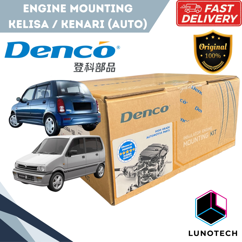 [ORINIGAL] DENCO Engine Mounting KELISA KENARI AUTO (SET) | Shopee Malaysia