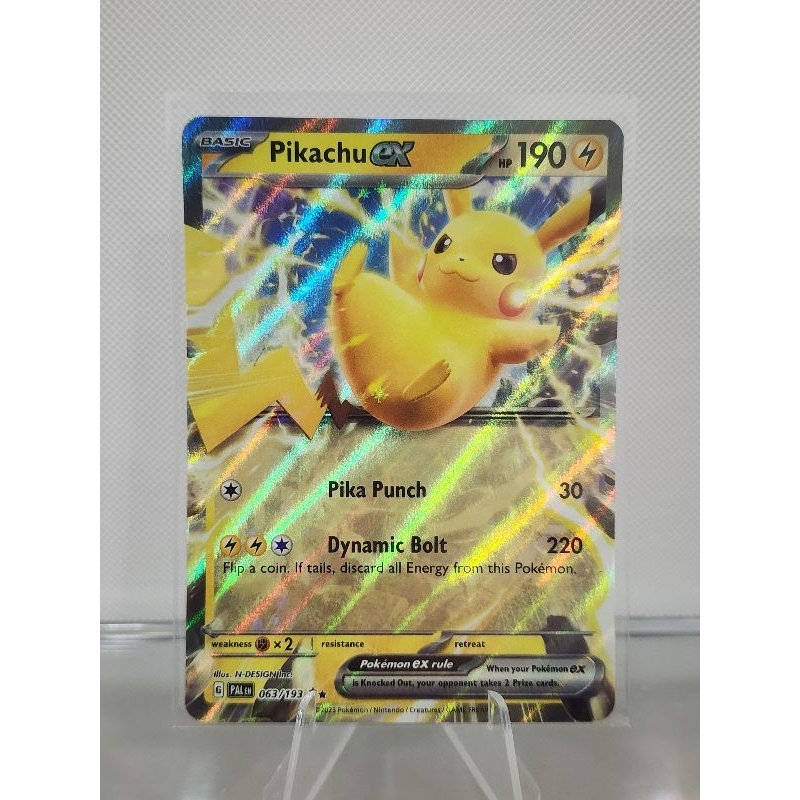 2023 Pikachu Ex Card (Rare Holo) | Shopee Malaysia