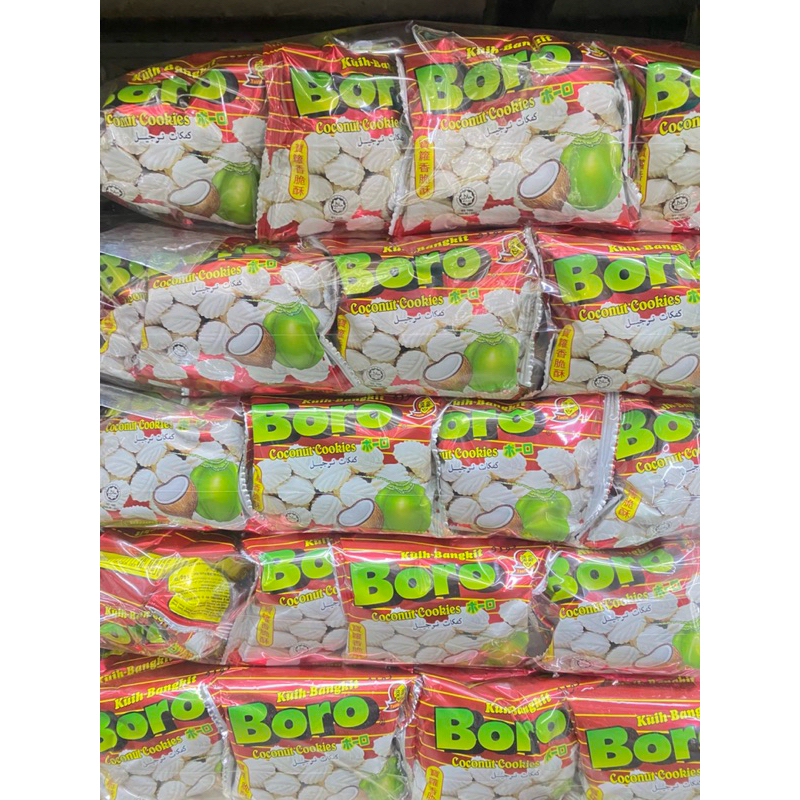 Kuih bangkit Kelapa Boro Berperisa 1pack (3pcs) | Shopee Malaysia
