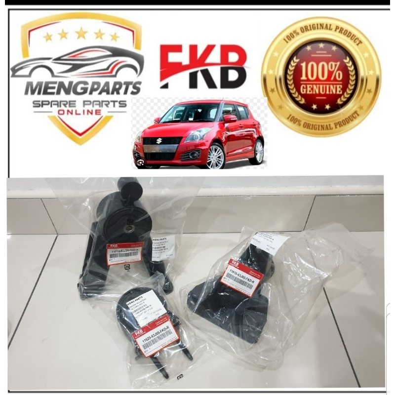 SUZUKI SWIFT 1.5 & 1.6 AUTO ENGINE MOUNTING FKB THAILAND (RUBBER SOFT ...