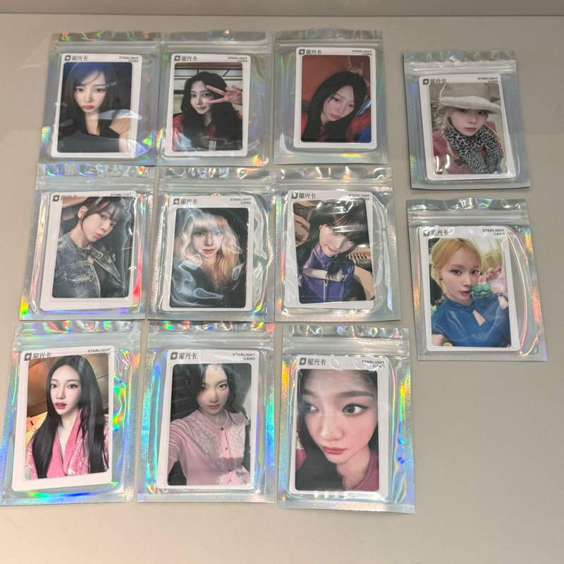 [Ready Stock] NCT127/ Aespa / Treasure official QQ starlight card | QQ星光卡 KARINA GISELLE WINTER ...