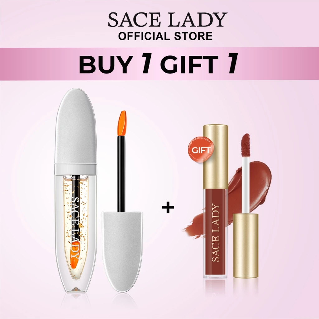 SACE LADY Lip Oil Lasting Waterproof Lip Tint Color Changing Magic Lip ...