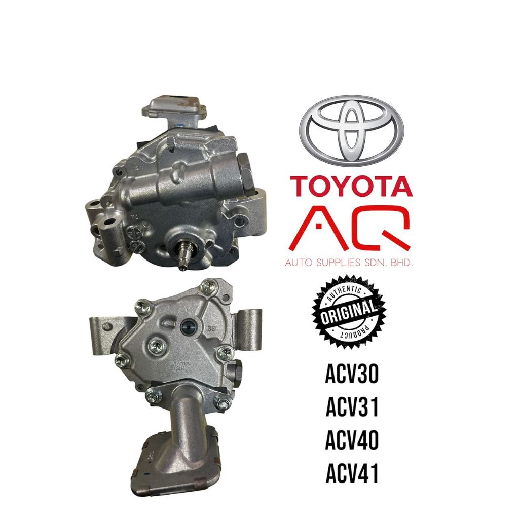 TOYOTA ORIGINAL OIL PUMP FOR ACV30 ACV31 ACV40 ACV41 (15100-28020 ...
