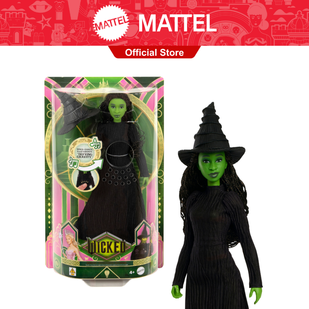 Universal Pictures' Wicked Singing Elphaba Fashion Doll, Posable With ...