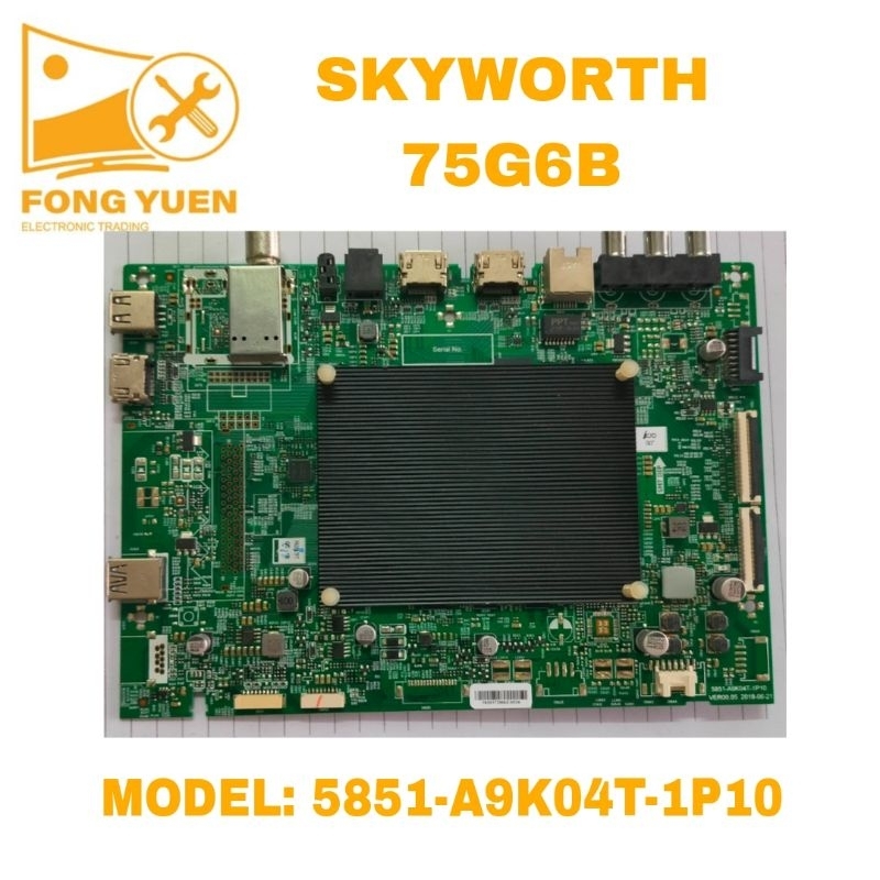 SKYWORTH TV MAIN BOARD 75G6B | Shopee Malaysia