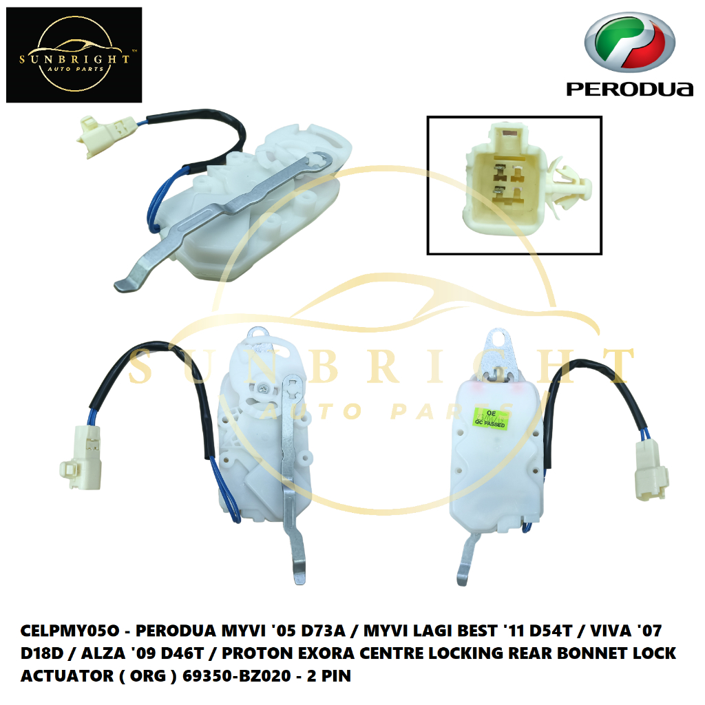 PERODUA MYVI '05 D73A / MYVI LAGI BEST '11 D54T / VIVA '07 D18D / ALZA '09 D46T / PROTON EXORA ...