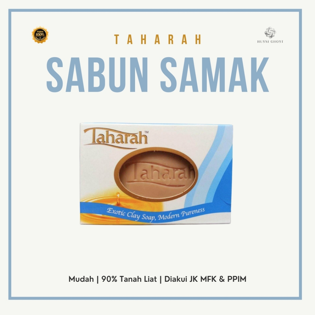 Taharah Sabun Samak 100% Original Mudah, 90% Tanah Liat & Diakui Oleh ...
