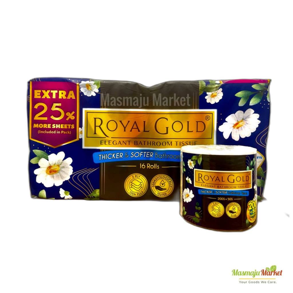 ( EXTRA 25% ) Royal Gold Elegant Auto Wrapper Toilet Roll / Bathroom ...