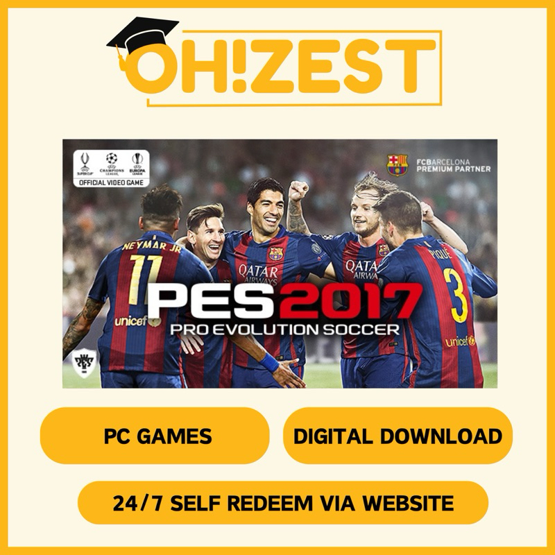 Pro Evolution Soccer PES 2017 [PC GAMES] [SELF REDEEM] | Shopee Malaysia