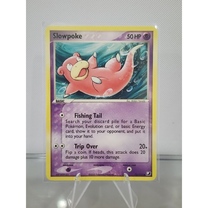 2005 Slowpoke Card (Rare) | Shopee Malaysia