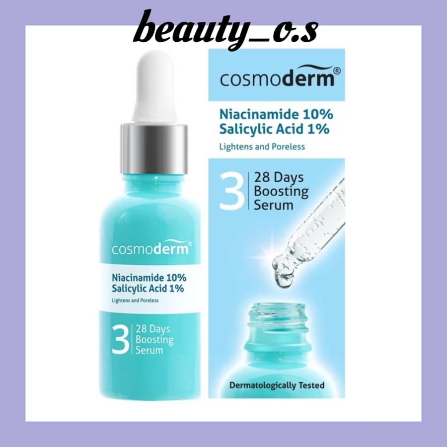 COSMODERM NIACINAMIDE 28DAY BOOSTING SERUM (15ML / 30ML ) | Shopee Malaysia