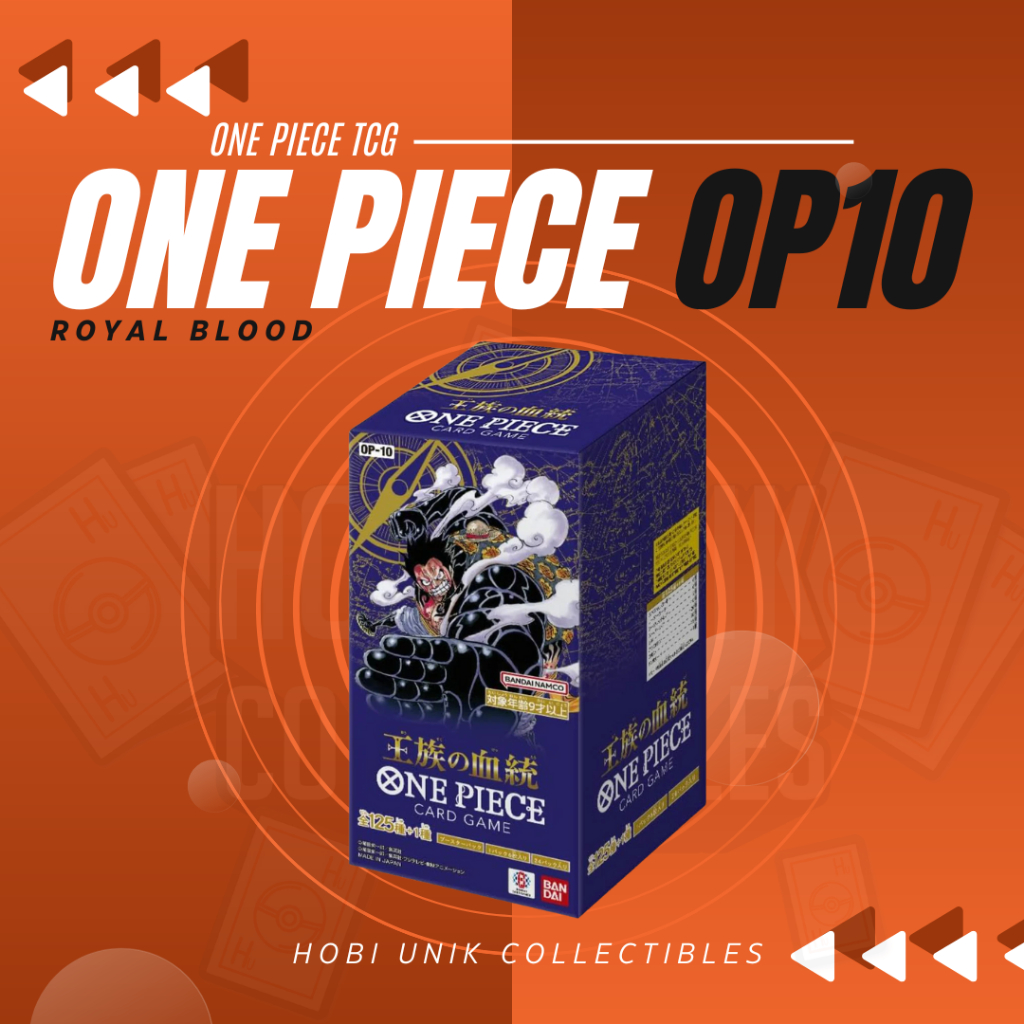 [OP10] One Piece TCG : Royal Blood Box | Shopee Malaysia