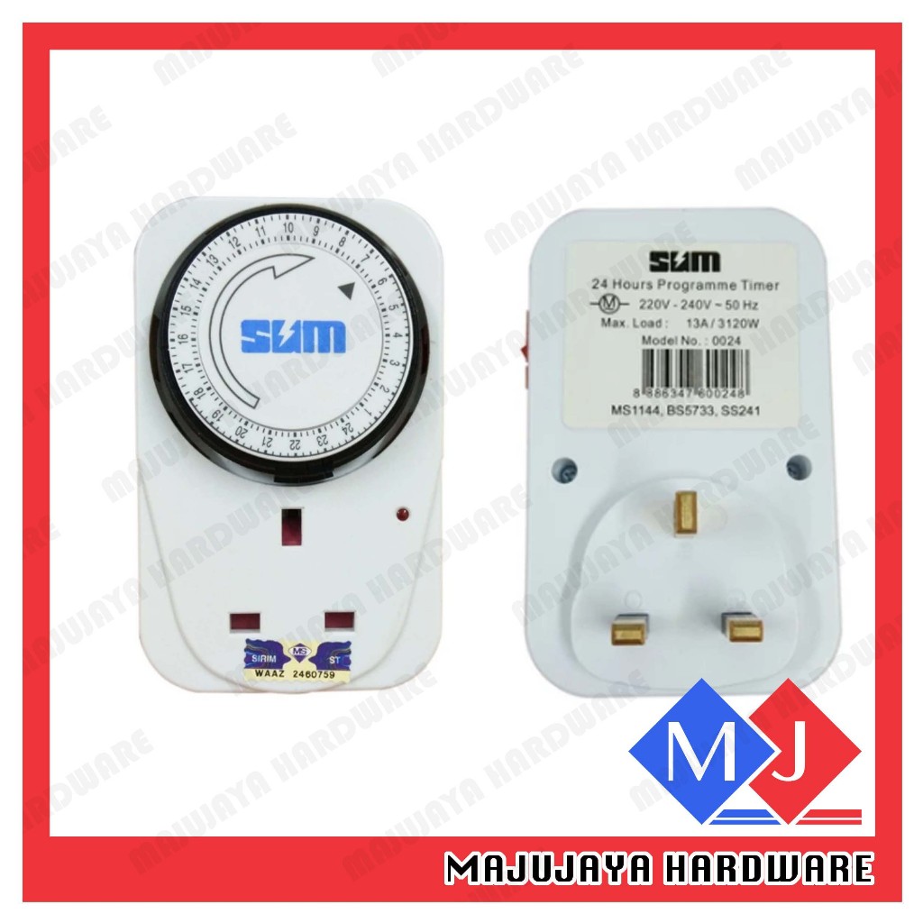 Sum Analog And Multi Programmer Timer 13a Socket Digital Timer 24hour Timer Switch Plug Pemasa 3 6385