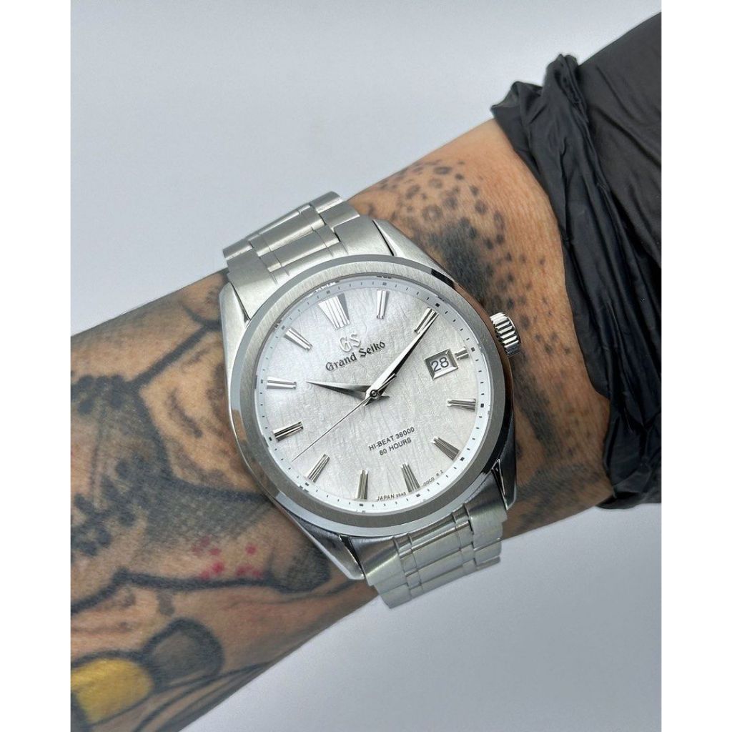 【40mm GS White Birch 】 Custom Seiko Mod Automatic Watch | Jam Tangan ...