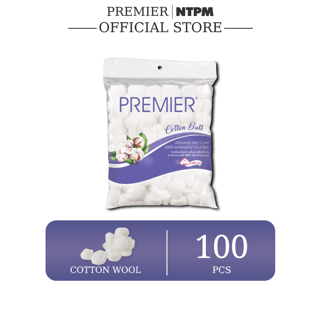 Premier Cotton Ball (100's) | Shopee Malaysia
