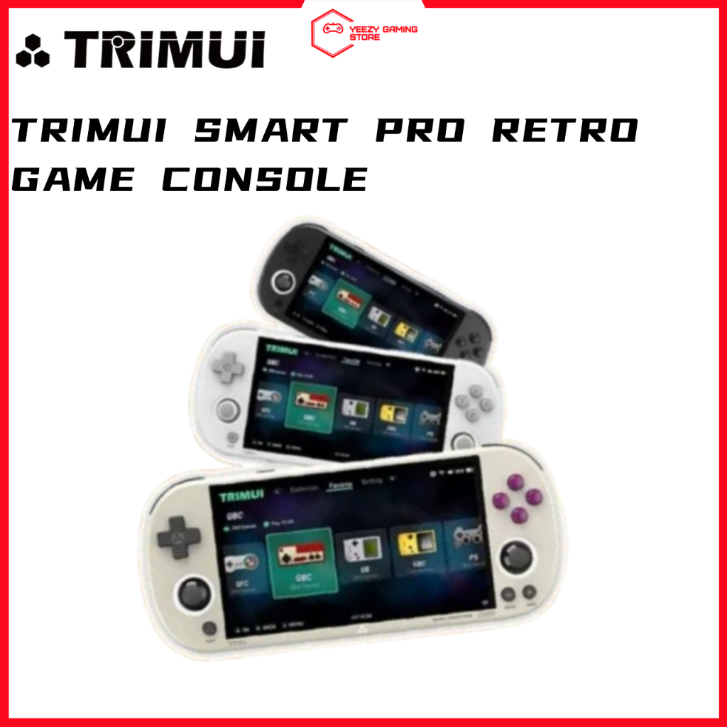 TRIMUI Smart Pro Retro game console PS1 PSP GBA GBC FC MD SUPER MARIO ...