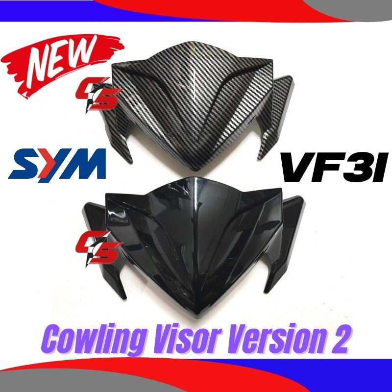 Sym VF3i 185 Terbaru New Cowling Lens Cowling Visor Version 2 | Shopee ...