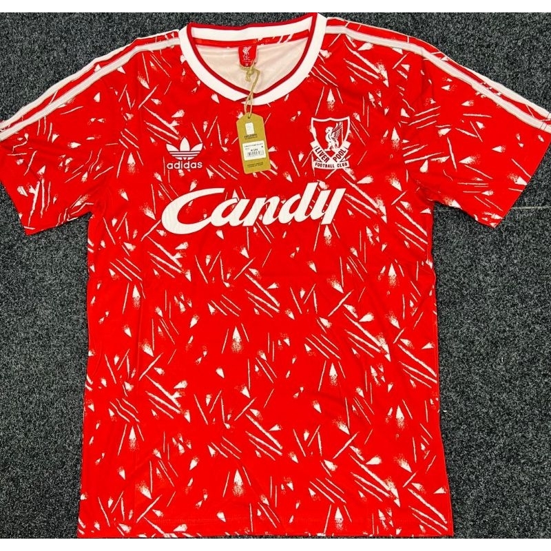 Jersey Retro LIVERPOOL 1989 MERAH (away) | Shopee Malaysia