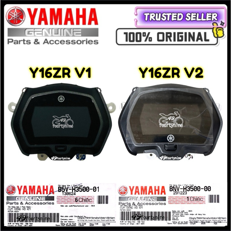 100% ORIGINAL Y16 Y16ZR V1 V2 Y16 ABS METER ASSY SPEEDOMETER | Shopee ...