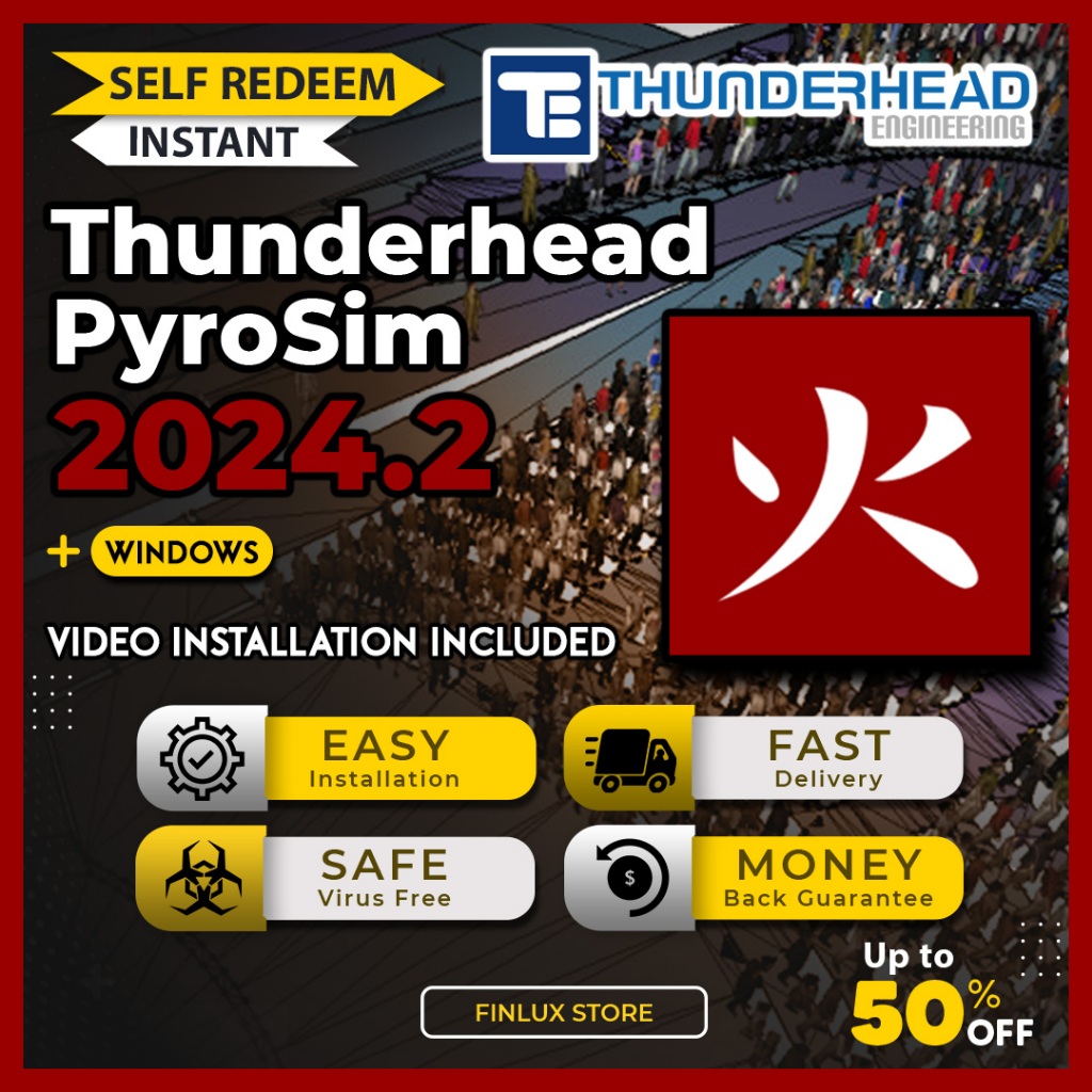 [SELF REDEEM] Thunderhead Engineering PyroSim v2024.2 Latest Lifetime ...