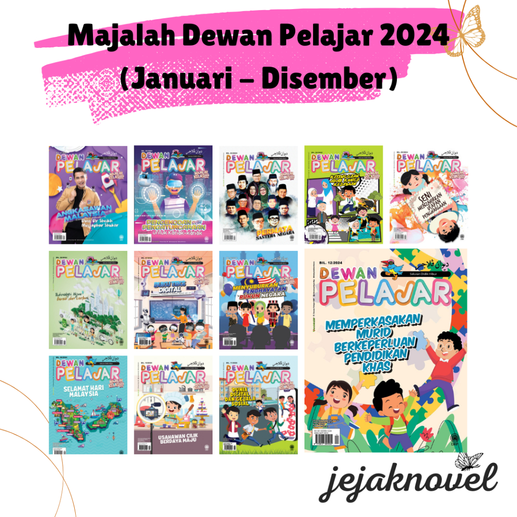 Dewan Pelajar 2024 | Majalah | DBP | Shopee Malaysia