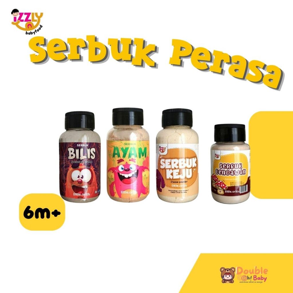 IZZLY SERBUK PERASA SEASONING BABY SERBUK AYAM BILIS BABYFOOD | Shopee ...