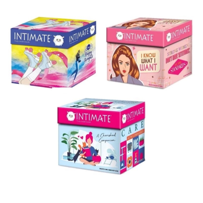 INTIMATE Pantyliner Panty Liner NTPM Slim 100s | Regular 100's | Long ...