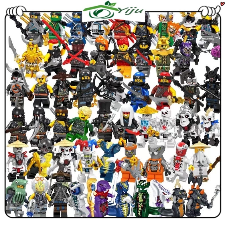 1pcs Random Minifigures Mini Figures Super Heroes Military Soldier City ...